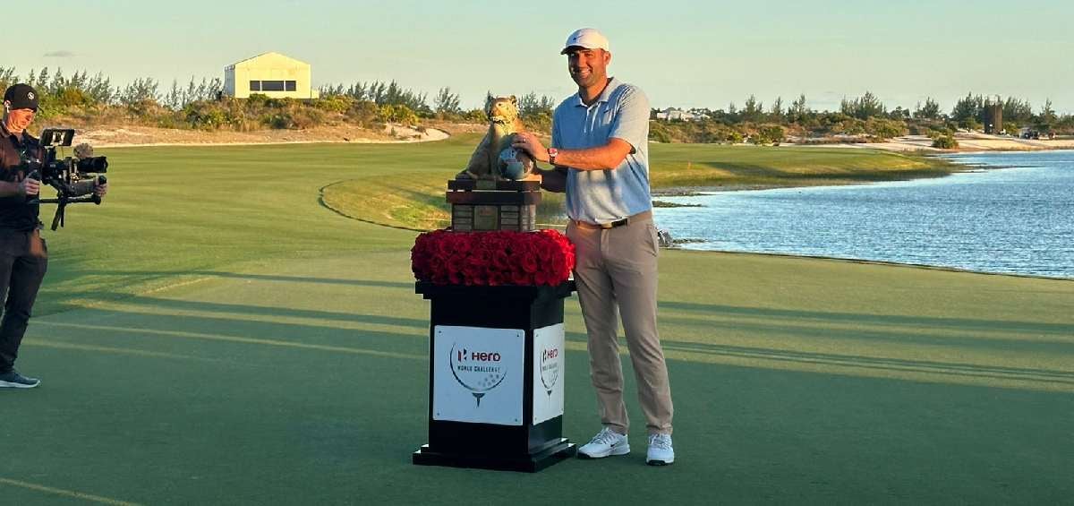 Scottie Scheffler se proclama campeón del Hero World Challenge 2024