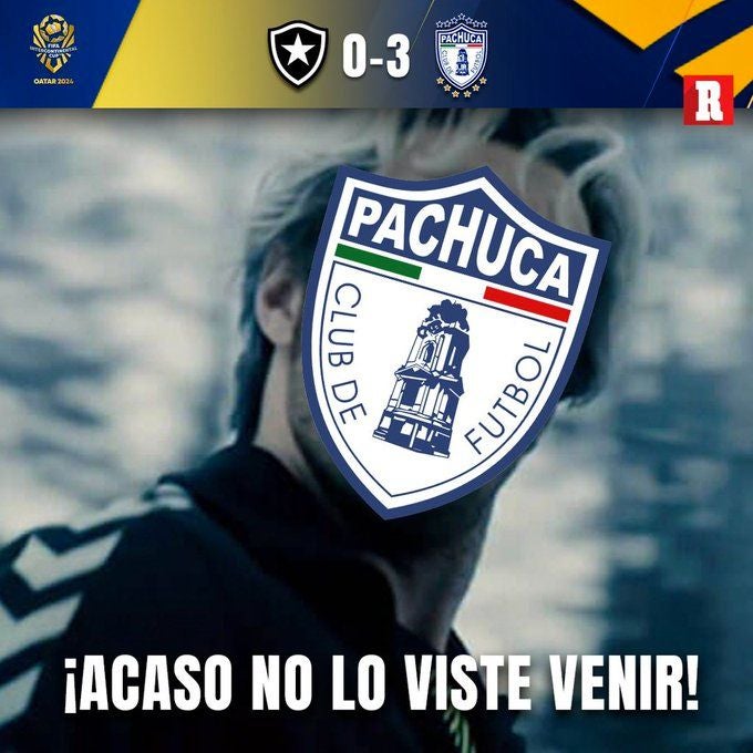 Los mejores memes que dejó la goleada de Pachuca a Botafogo en la Copa ...