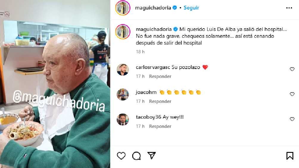¿Por qué fue hospitalizado Luis de Alba 'El Pirruris'?