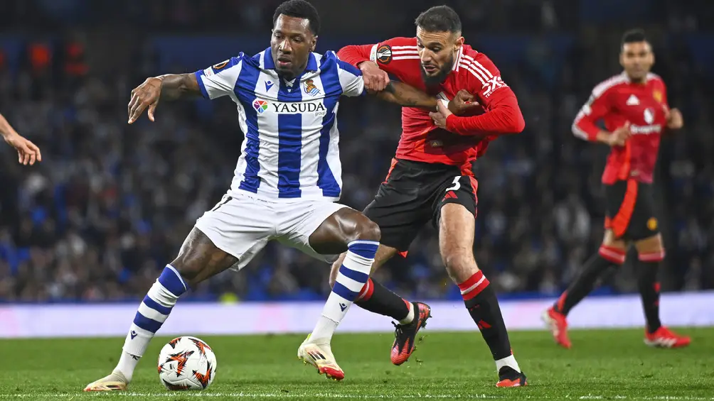 Real Sociedad rescata el empate ante Manchester United en Europa League