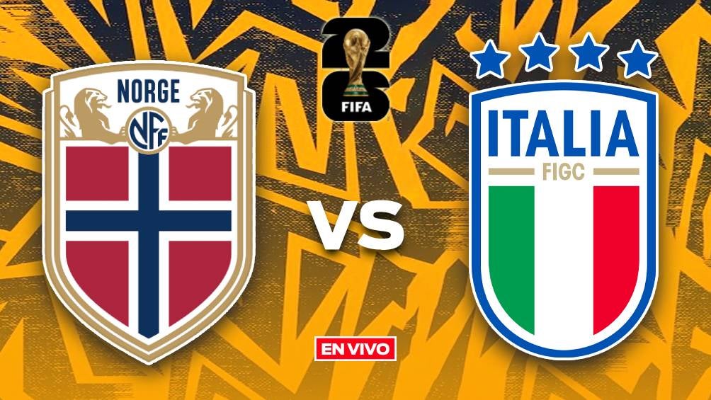 Noruega vs Italia EN VIVO Eliminatorias Mundialistas UEFA Jornada 3