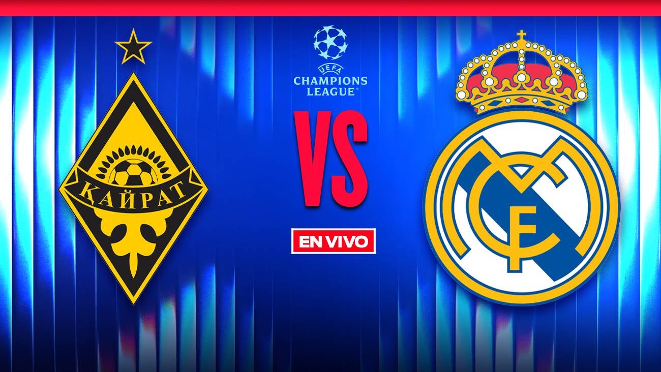 Kairat Almaty vs Real Madrid EN VIVO UEFA Champions League Jornada 2