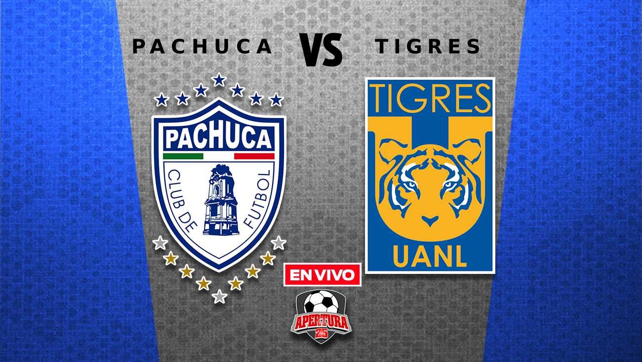 Pachuca vs Tigres EN VIVO Liga MX Apertura 2025 Jornada 14