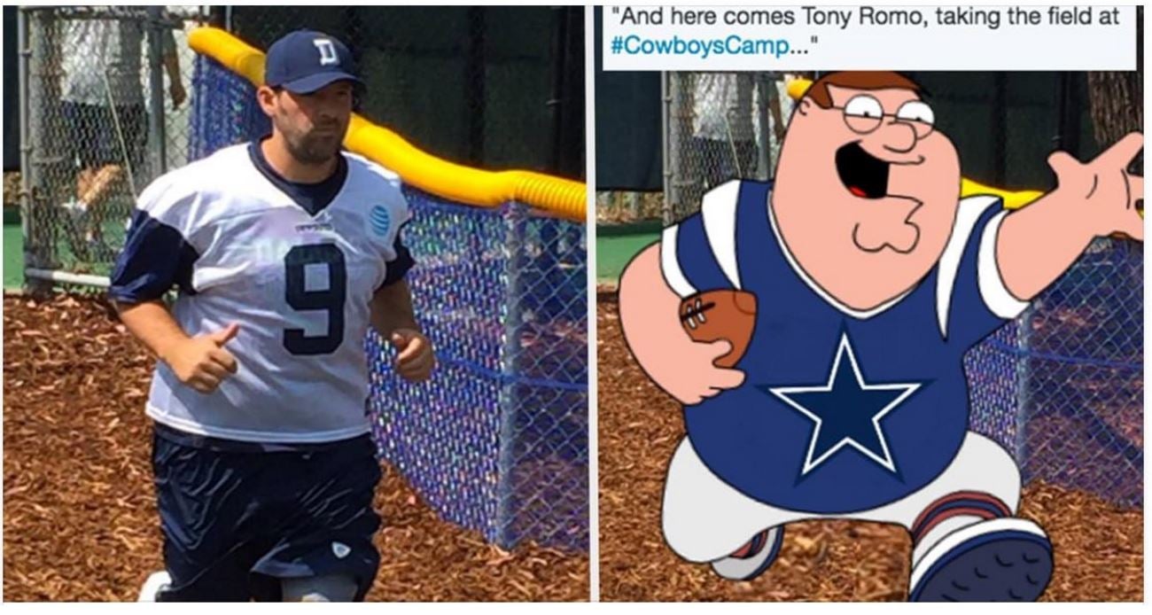 Mira los mejores memes de Tony Romo y su sobrepeso | RÉCORD