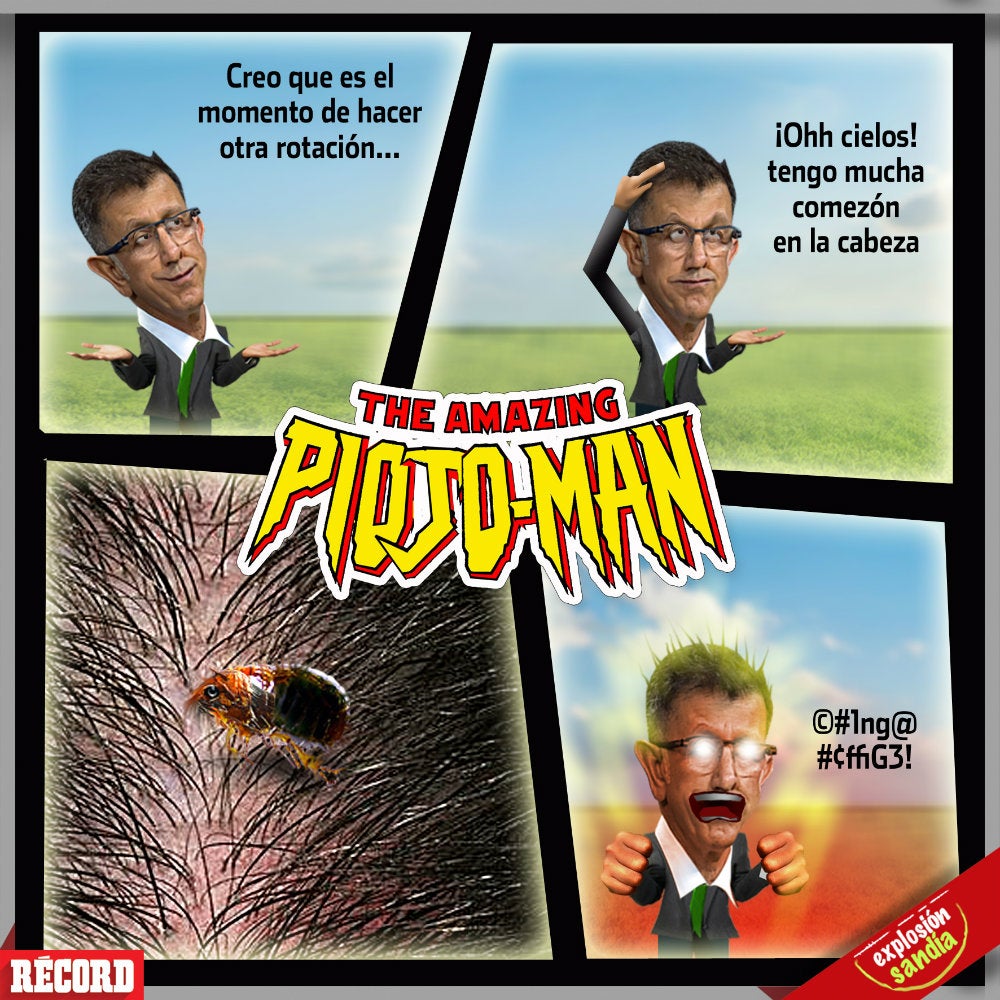 The amazing Piojo-Man | RÉCORD