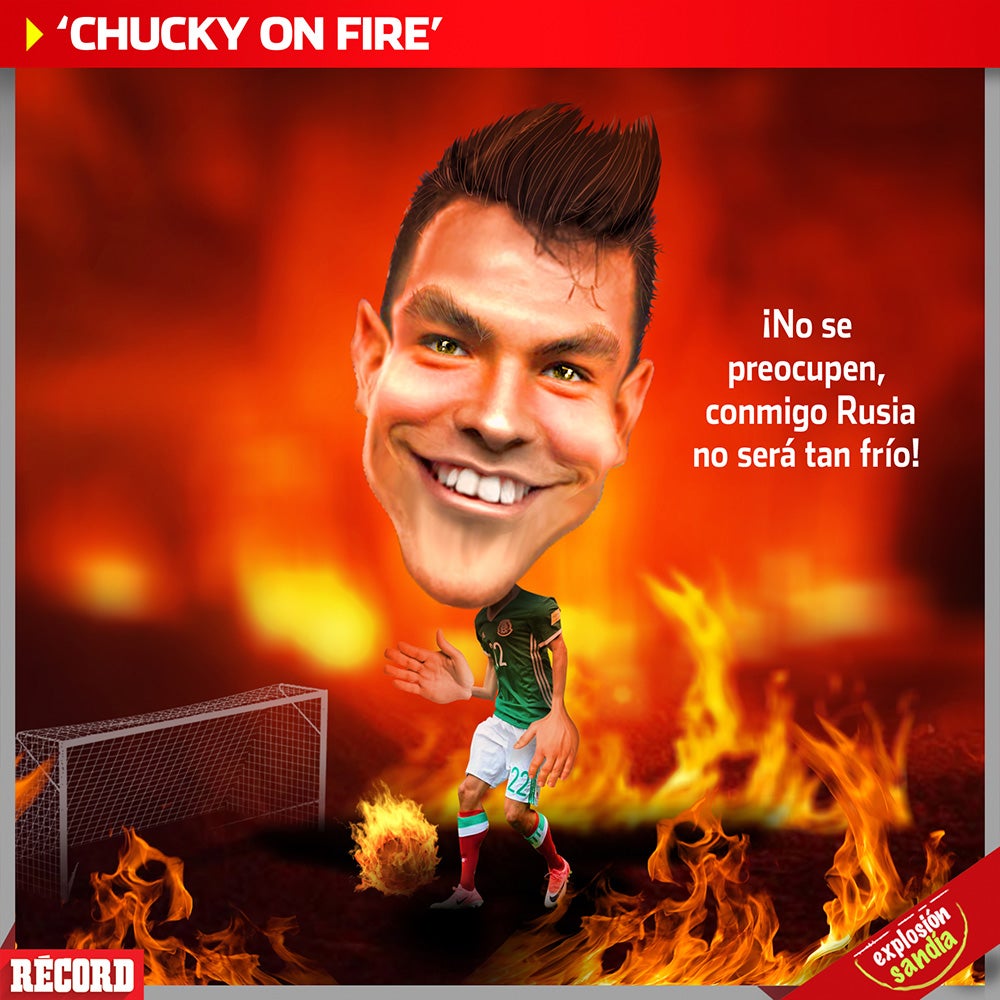 'Chucky on Fire' | RÉCORD
