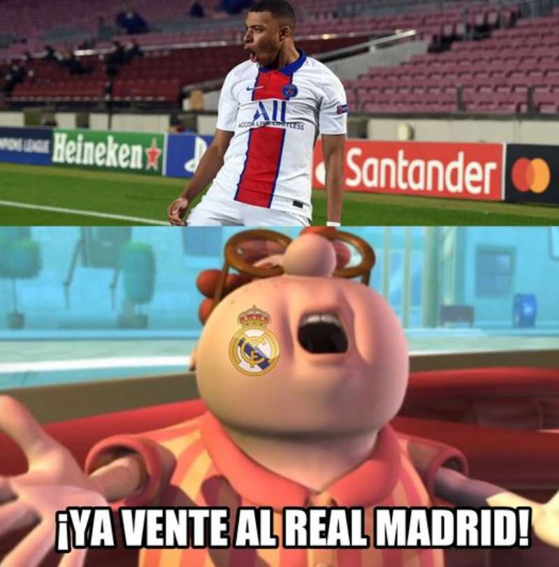Diviértete con los mejores memes de la goleada del PSG al Barcelona | RÉCORD