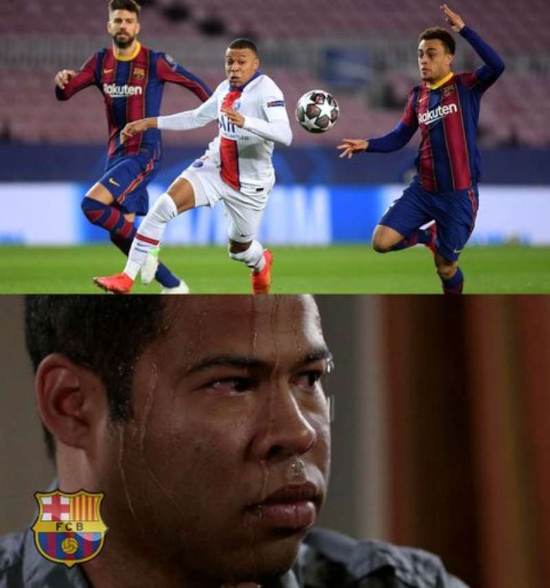 Diviértete con los mejores memes de la goleada del PSG al Barcelona | RÉCORD