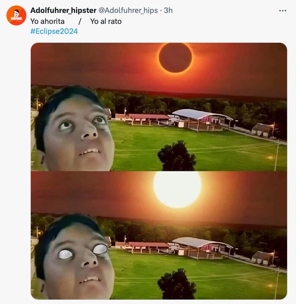 Los mejores memes que dejó el eclipse total solar 2024 | RÉCORD