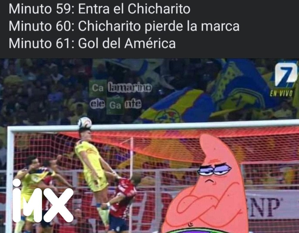 Los mejores memes de la victoria de América y la eliminación de Chivas ...