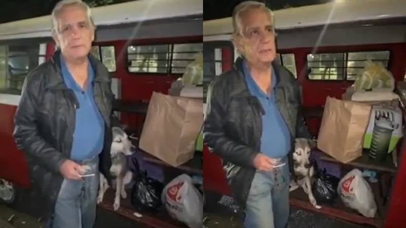 Actor Alejandro Landero niega vivir en situación de calle: “Estoy aquí ...