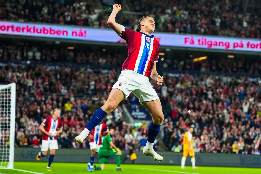 Con manita de Haaland y poker de Aasgaard, Noruega 'humilla' a Moldavia ...