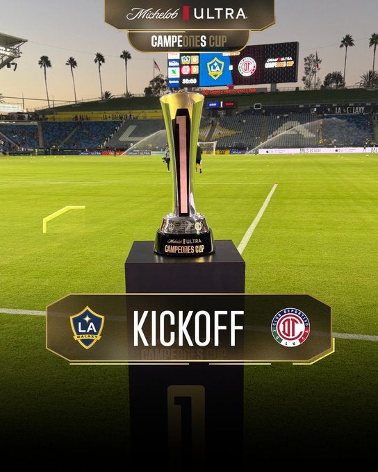 LA Galaxy vs Toluca EN VIVO Campeones Cup 2025