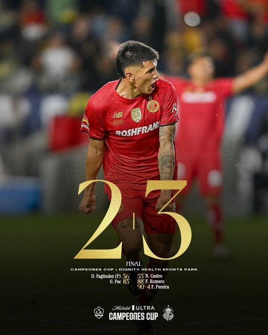 LA Galaxy vs Toluca EN VIVO Campeones Cup 2025