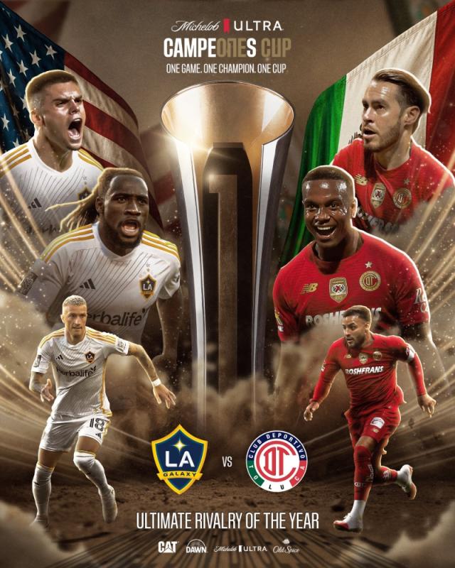 LA Galaxy vs Toluca ¿Dónde y cuándo ver el Campeones Cup?