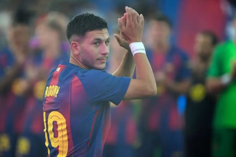 Roony Bardghji y su otra pasión fuera del futbol, que se refleja en sus festejos