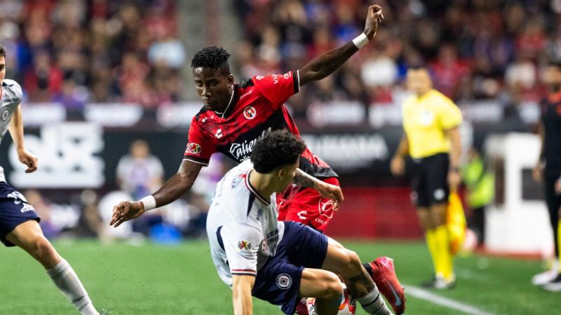 Cruz Azul pierde el invicto ante Xolos de Tijuana y se aleja del liderato