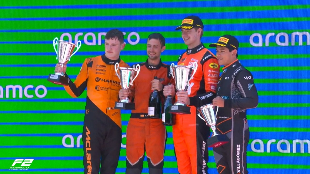 ¡Pilotos mexicanos al podio! Santiago Ramos, en Fórmula 3, y Rafael Villagómez, en Fórmula 2 ...