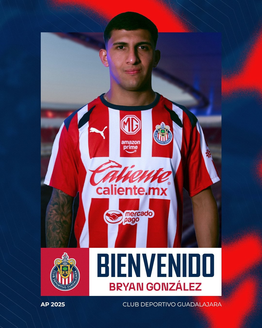 ¡Oficial! Bryan González es nuevo jugador de Chivas