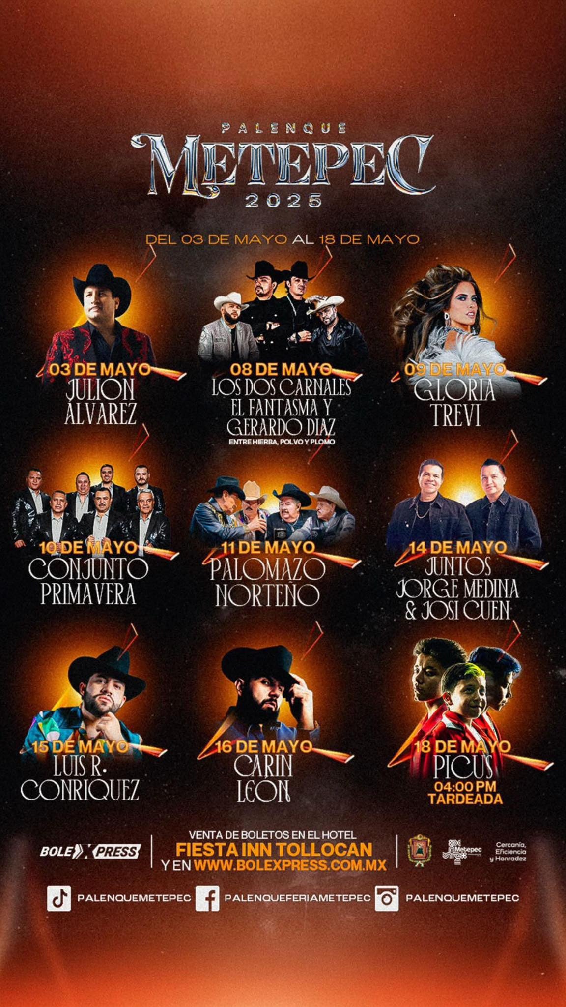 Feria Metepec 2025: Tenemos los costos de los boletos para el palenque