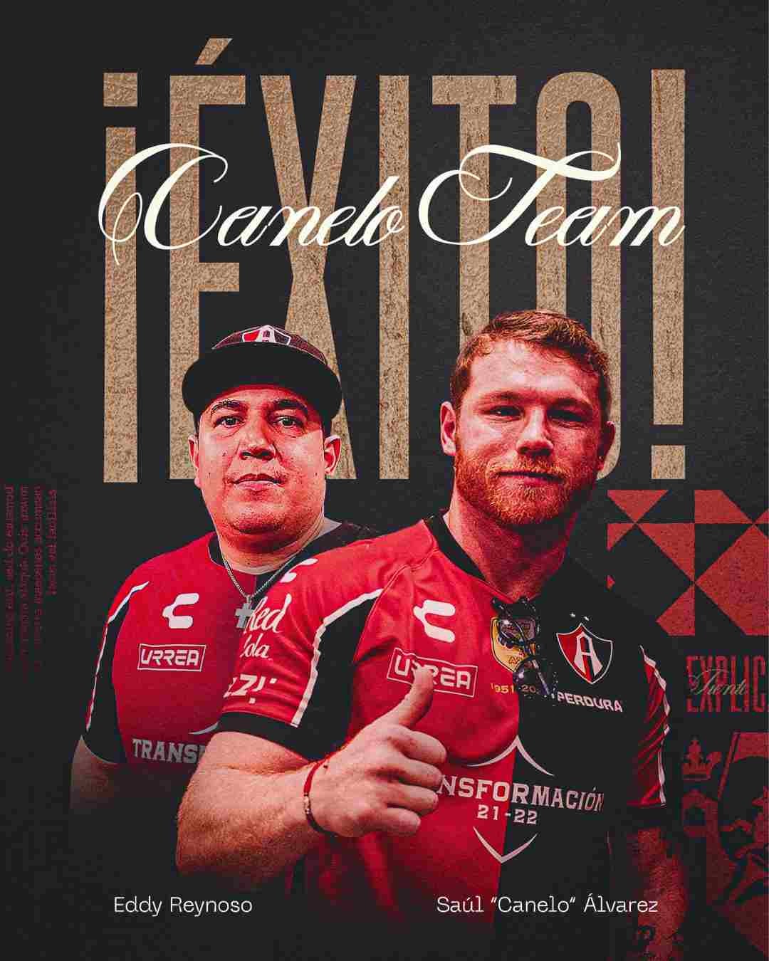 Atlas se une al Team Canelo Álvarez para enfrentar a Scull