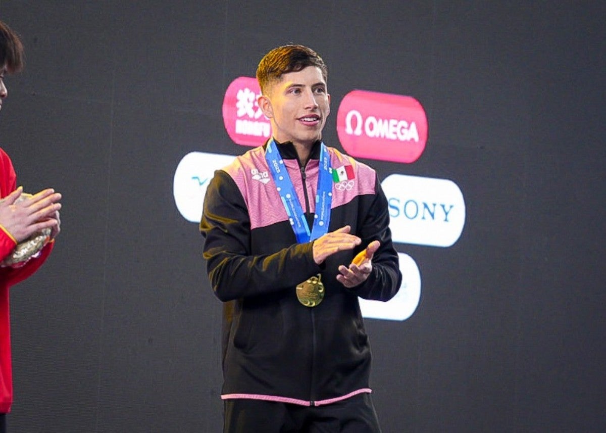 ¡Es de oro! Randal Willars se colgó la presea dorada en el Mundial de ...