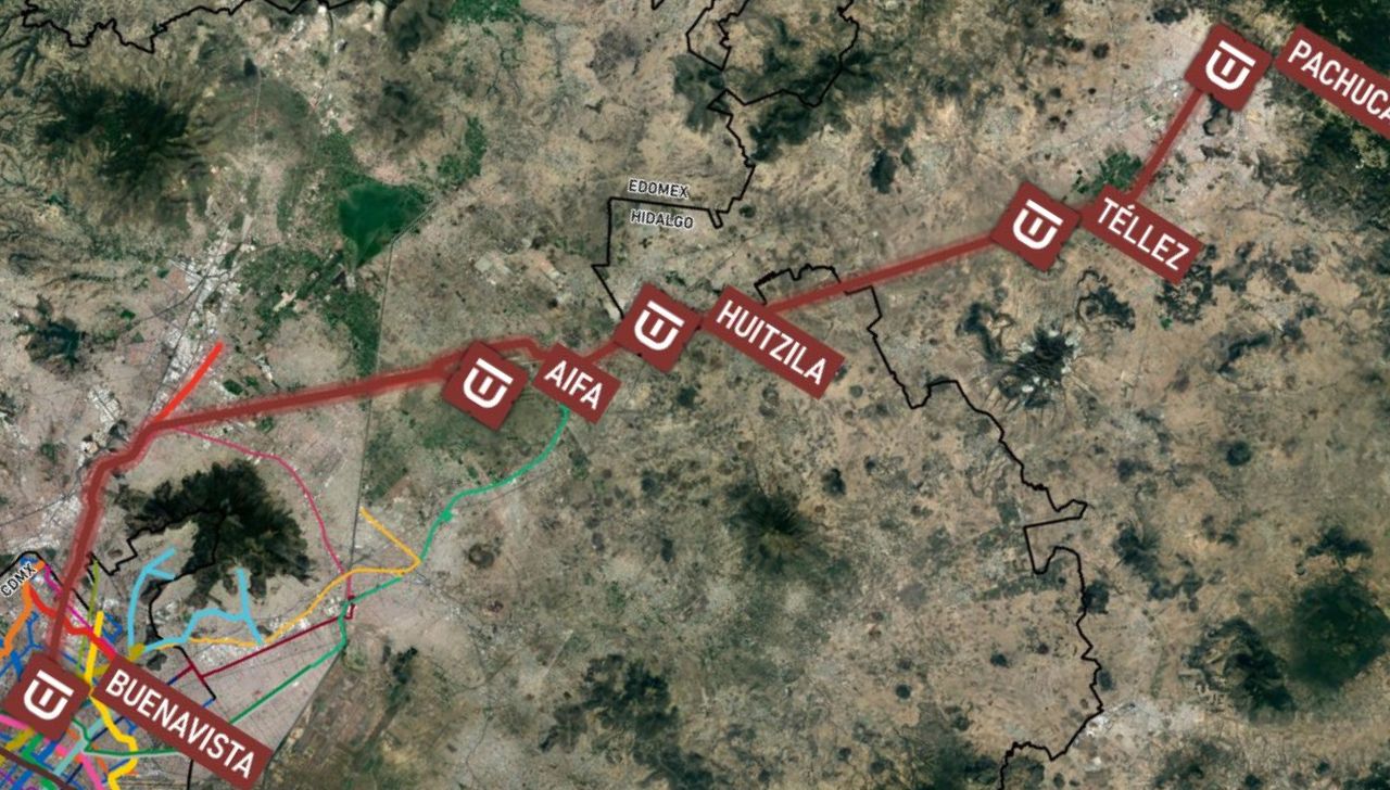 Tren México-Pachuca: Estas serán las estaciones y el recorrido qué hará