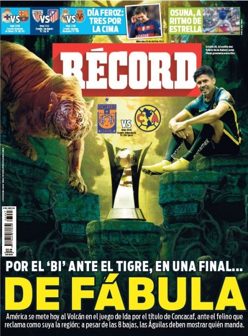 Portada 20 de abril | RÉCORD