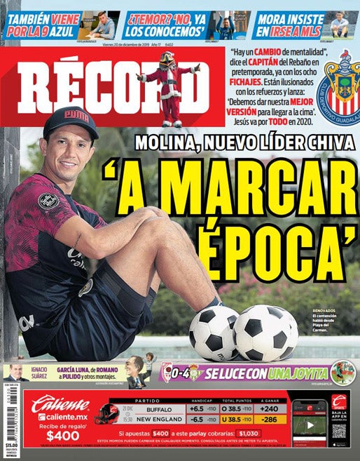 Portada 20-12-2019 | RÉCORD