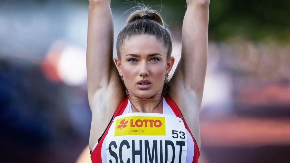 Alica Schmidt reta a Erling Haaland a una carrera de 400 metros