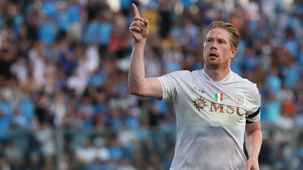 ¡El show de KDB! Kevin De Bruyne concretó una 'mágica' actuación con Napoli