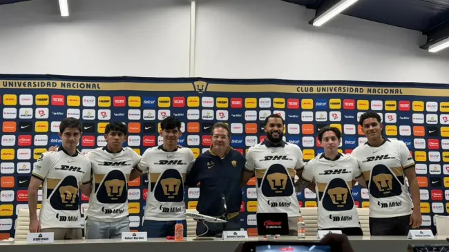 Pumas presenta a sus seis fichajes previo al Clausura 2026